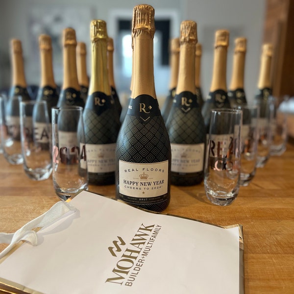 Champagne Label. Easy to Customize Printable Label. Instant Download ...