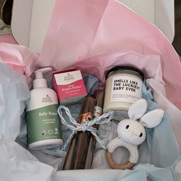 New Parents Gift Box, Gender Neutral Gift, New Parent Care Package, New ...