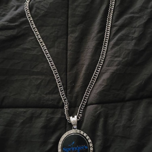 Pickleball Royalty Spinning Swag Chain Necklace - Custom Gold or Silver ...