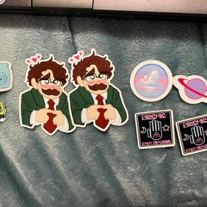 Invader Zim Cast Sticker Zim, Dib, Gir, Gaz, Tallests, Skoodge, Tak ...