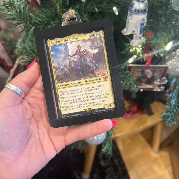 Card Display Ornament | Mtg Fans | RPG | TTRPG | Magic the Gathering ...