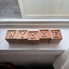 Personalized Baby Blocks, Alphabet Set for Kids, Baby Name Sign ...