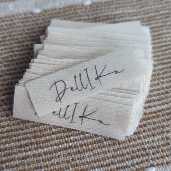 Personalized Fabric Labels: Customized Textile Tags for Handmade ...