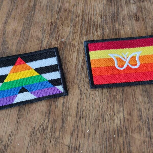 ADHD Pride Flag Embroidered Patch | Neurodivergence, Neurodiversity ...