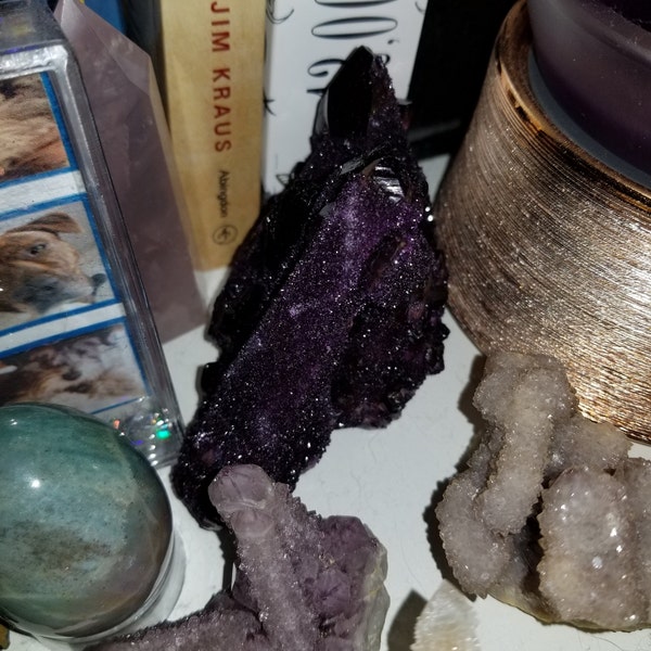 Rare Mordenite With Rare Rhombus Calcite Cube on Milky White Mordenite ...