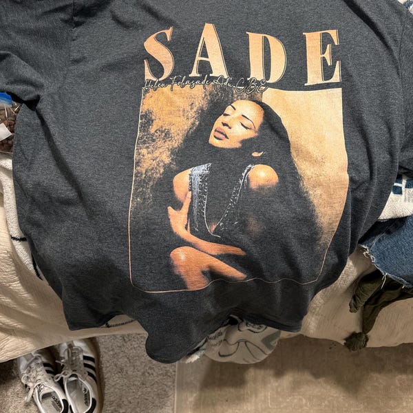 Vintage Sade Tshirt, Sade Retro Vintage Shirt, Sade T Shirt, Fans Gifts ...