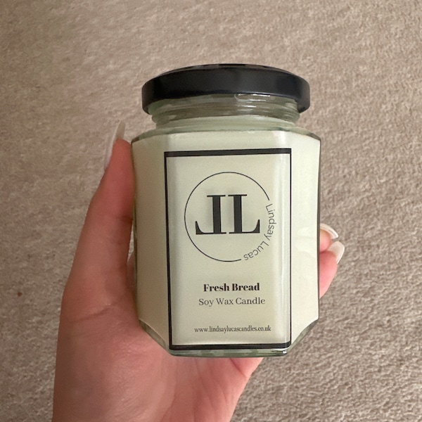 Fresh Baked Bread Scented Candle, Bakery Type, Soy Wax Vegan Candles - Etsy