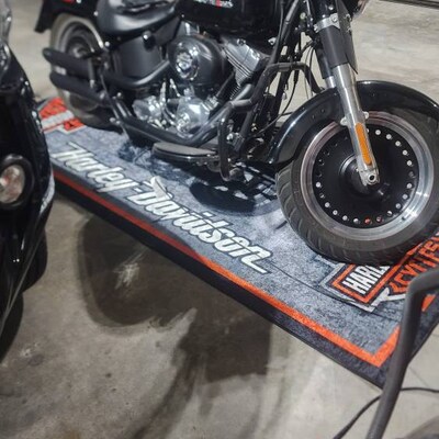 Ducati Classic Logo Personalized Rug Motorcycle Floor Bottom Pit Mat ...