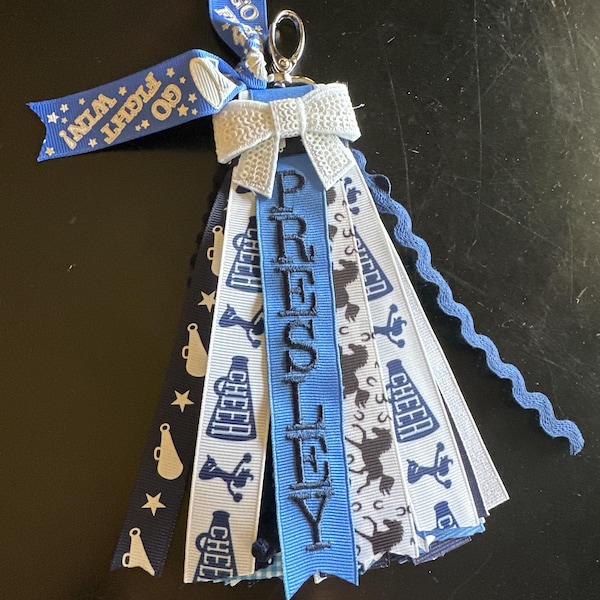 Cheer Zipper Charm/zipper Pull/cheer Bag Tag/cheer Gift/cheer/bag Tag ...