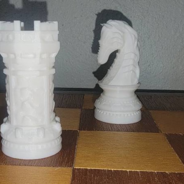 3D Printed Hexchess Set the Royals - Etsy