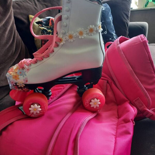 Hibiscus Flower Skate Anklet / Chain Shoe / Roller Skate Accessories - Etsy