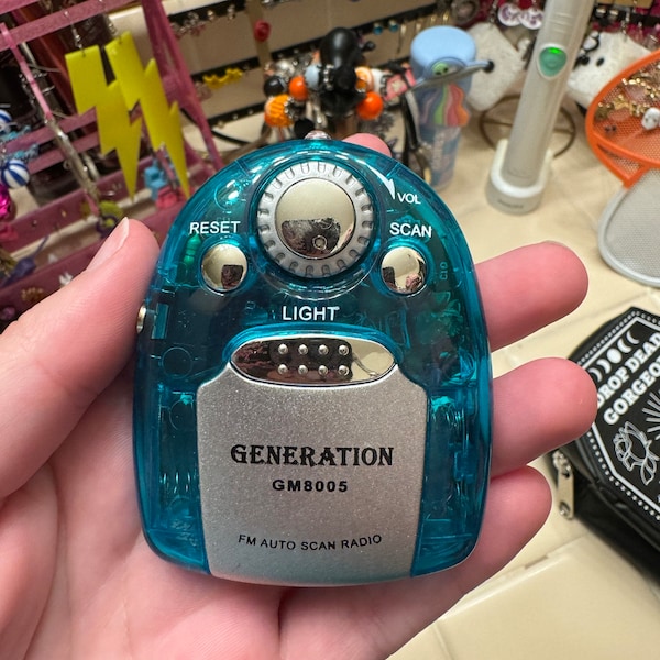 Retro Y2K Nostalgia Portable Radio Scanner FM Radio Mp3 Audio Radio ...