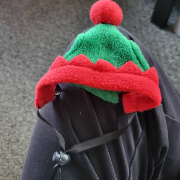 Elf Cat Hat. Christmas Cap for Cats and Kittens. Pet Photo Prop ...
