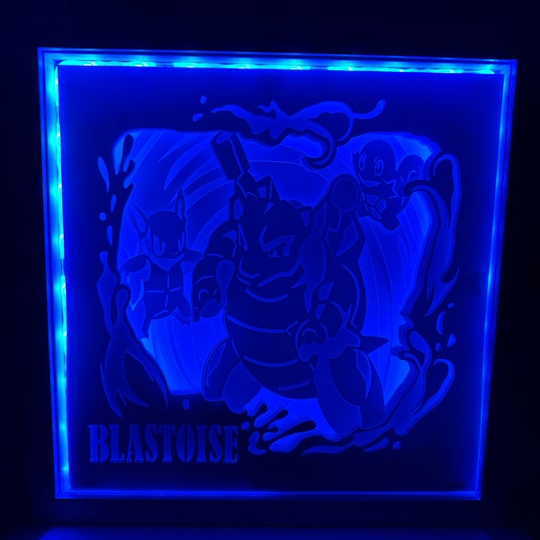 One Piece 6 Paper Cut Light Box Template Files, Shadow Box, 3D Papercut ...