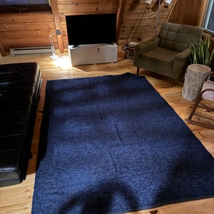 Large Handwoven Cream Rug 180x250 Cm, Area Rug, Cream Solid Rug Carpet ...