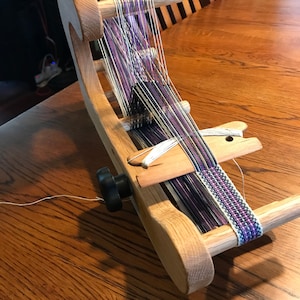 Loom-the Minstrel Inkle Small Travel Sized Weaving Loom-makes 5 Foot ...