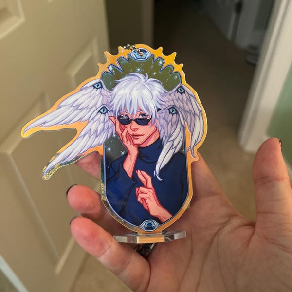 Throne Angel: Hard Enamel Pin Biblically Accurate Angel Pin Cool ...