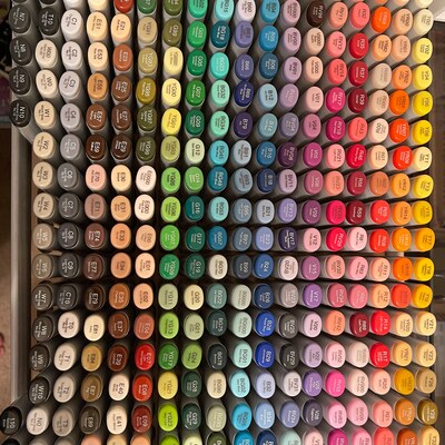 Copic Marker Insert Only for Black Bag Holds 276 Markers - Etsy