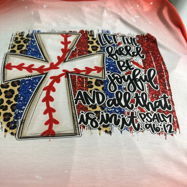 Baseball Sublimation Design | Hand Drawn | Christian Baseball ...
