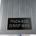 Package drop box sign. Please leave packages in the box sign. Sign for ...
