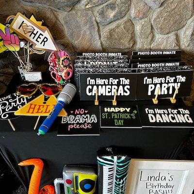 Swiftie Bundle, Photo Booth Props, 360 Photo Booth Props, Custom ...