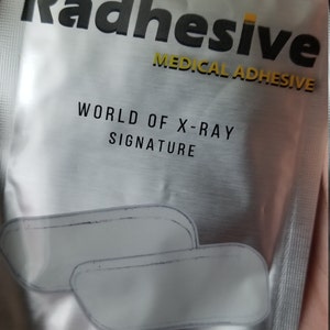 Xray Marker Adhesive, Radhesive, 2 Strips, Reusable, Washable, X-ray ...