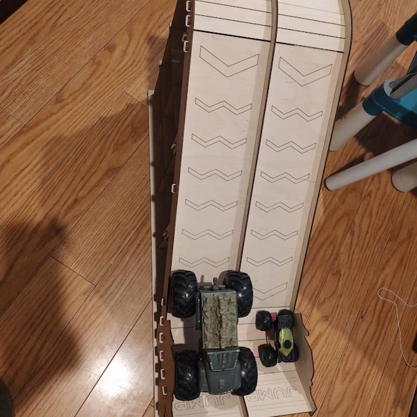 Car Racetrack Toy Ramp for Toddler | Personalised Boy Birthday Gift ...