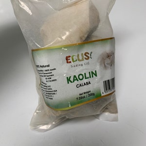 1kg Kalaba Marble Chalk Kaolin Calabar-edible Clay - Etsy