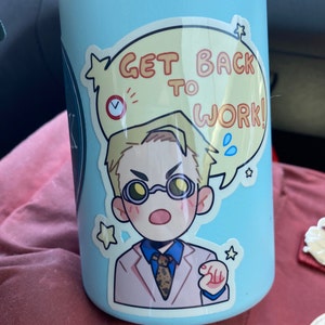 Get to Work Sticker - Etsy