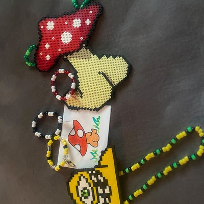 Pika-rick Pikachu Rick Perler - Etsy