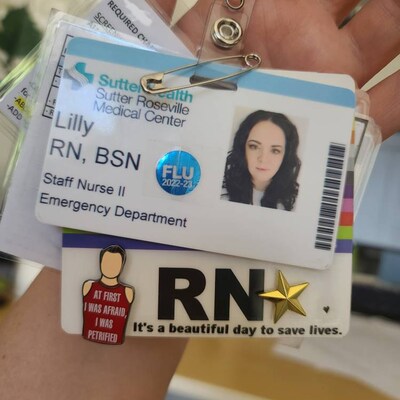 Lab Values Badge Pocket Card Reference Vertical for Nurse - Etsy