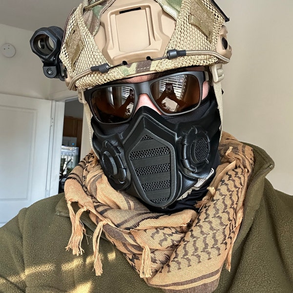 Cold Ninja Cosplay Mask by Wekster - Mortal Face Mask - Made in US ...