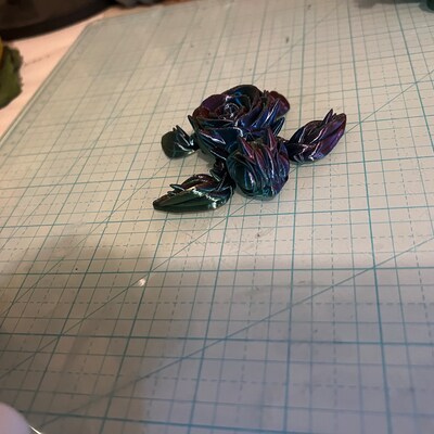 Roseurtle, Rose Turtle, STL Print Files, Articulating Flexi Wiggle Pet ...