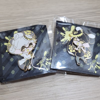 Splatoon RANKED Enamel Pins Badges - Etsy