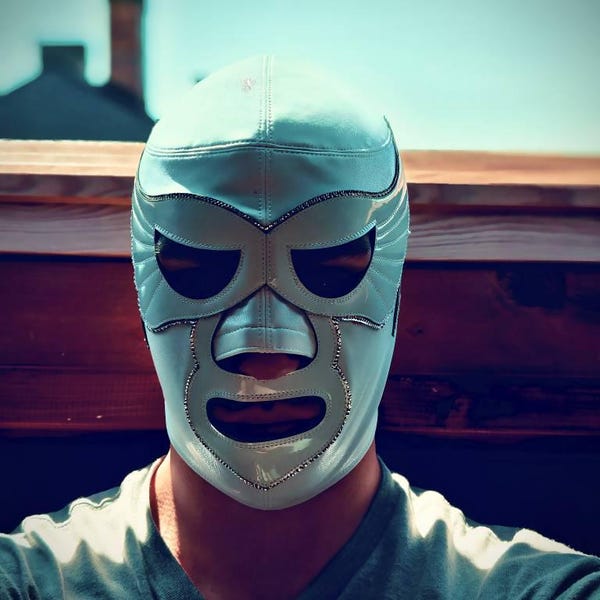 Aztec Luchador Mask | Mexican Wrestling Mask | Lucha Libre | Luchador ...
