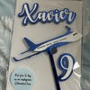 Airplane Cake Topper Set | Airplane Cake Topper | Boeing Topper | Plane ...