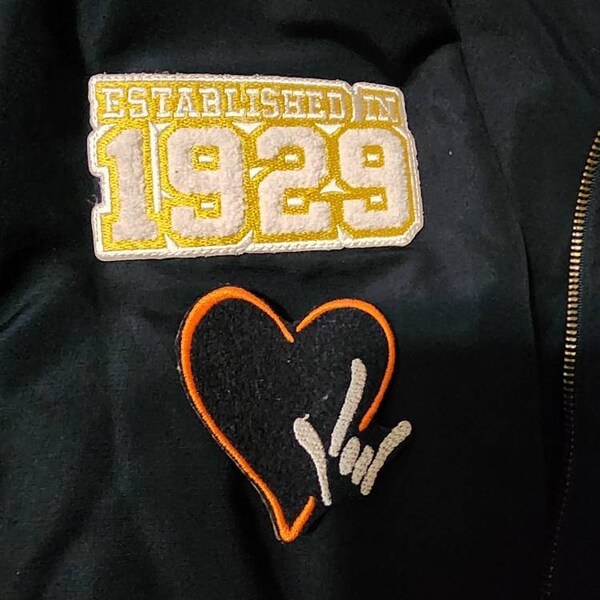 Zippered Jacket ASL LOVE Sign Deaf Clothing Sign Language ASL Awareness ...