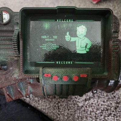 Pip Boy 3000 Fallout Cosplay Replica 3D Printed Pip Boy Fallout Cosplay ...