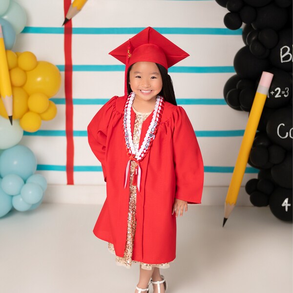 PRESCHOOL • KINDERGARTEN Graduation Lei • 2025 • Grad • Gift • Class of ...