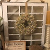 Dried FLOWER WREATH / Farmhouse Wreath Summer Dried Flower - Etsy