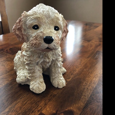 Personalized Cockapoo Dog Cement Concrete Lawn Statue Handmade ...
