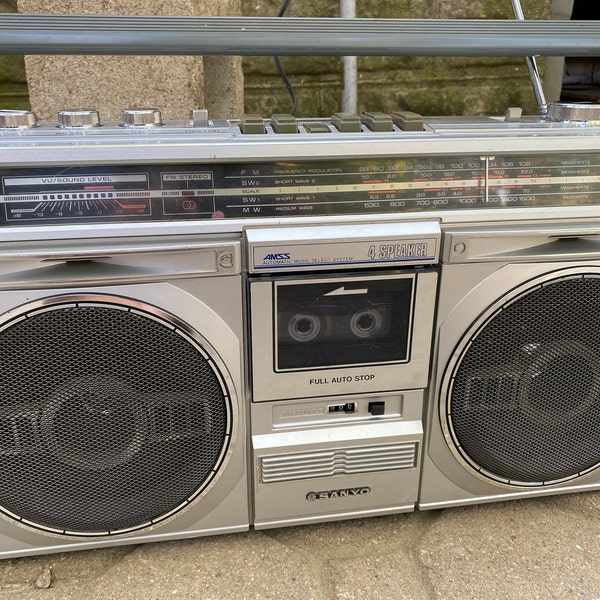 Vintage Magnavox D-8300 Am/fm Dual Cassette Recorder Boombox - Etsy