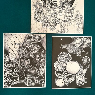 Coiling Dragons - Etsy