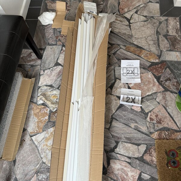 Wall Molding Package Ready to Assemble, Pre-cut Factory Primed, Nested ...