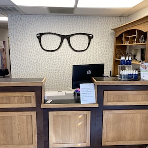 Eyeglasses Wall Art Optometrist Eyeglass Decor 60 Inch Size Optometry ...