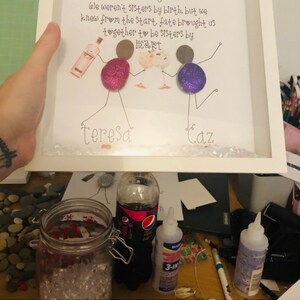 Best Friends Frame Pebble People Box Frame - Etsy UK