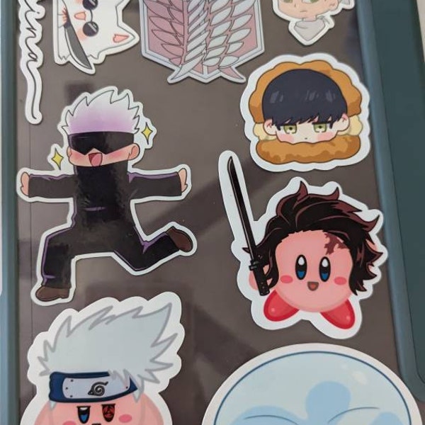 BTS as ATLA Benders Die Cut Stickers | Matte, Waterproof, Laptop ...