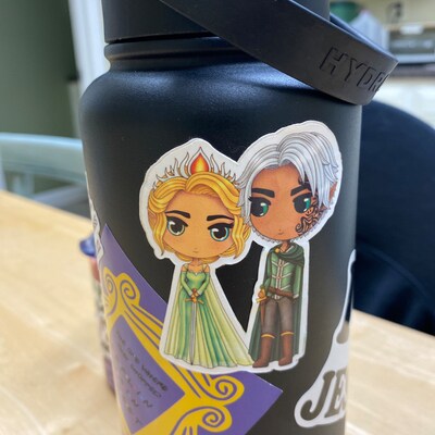 Chibi ACOTAR Couples Stickers From the Series A Court of - Etsy