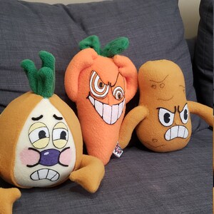The Root Pack Plushies unofficial Handmade-fanmade - Etsy Ireland