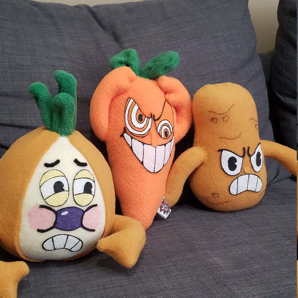 The Root Pack Plushies unofficial Handmade-fanmade - Etsy